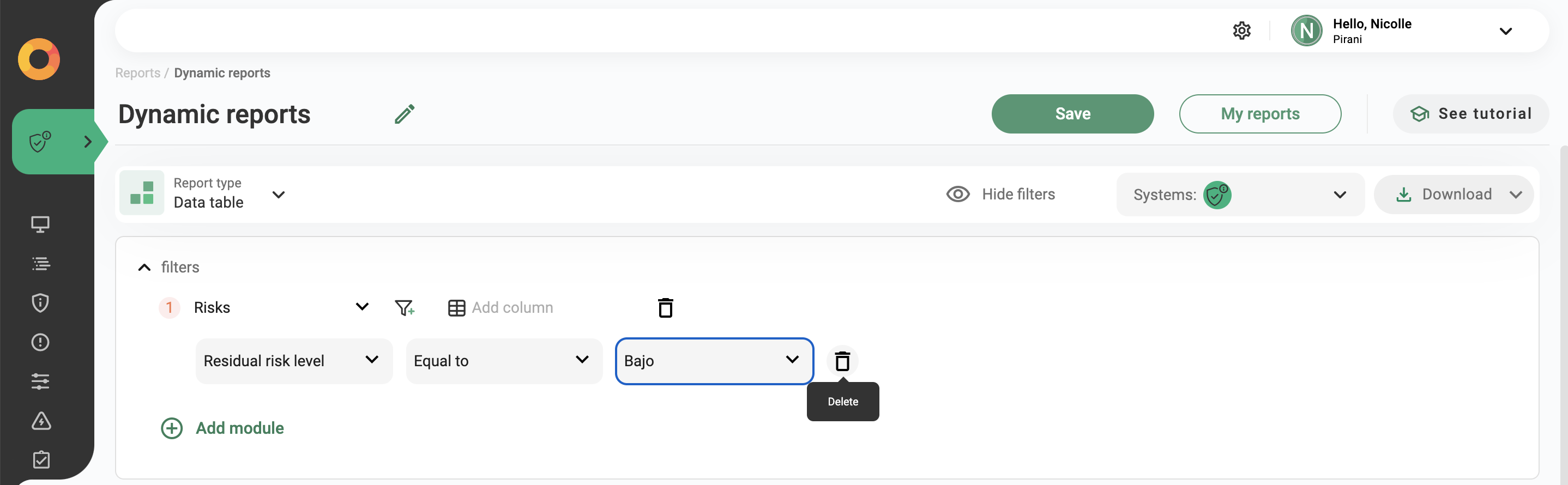 How does the Dynamic Reports module work?